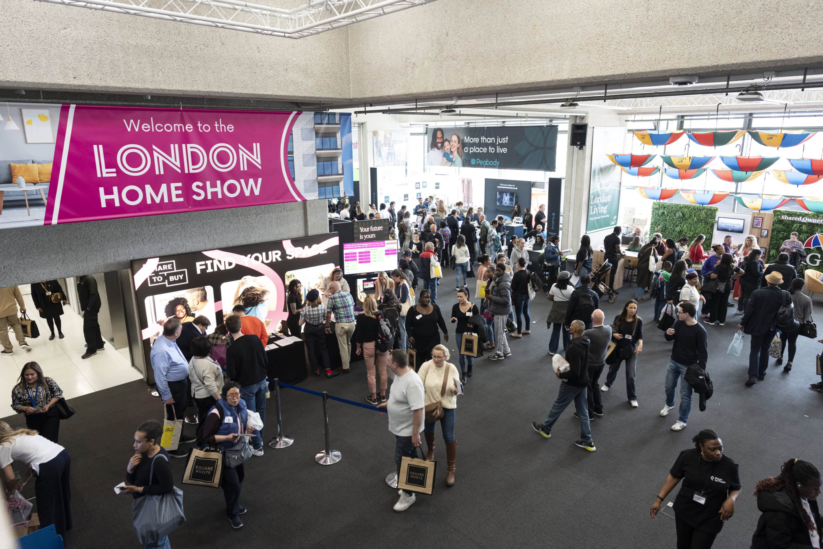 Over 3,000 budding buyers attend the London Home Show - Share to Buy